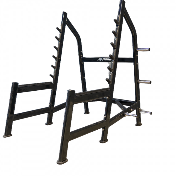 RACK DE SENTADILLA LIBRE BLACK SERIES - Solid Work Gym Equipment